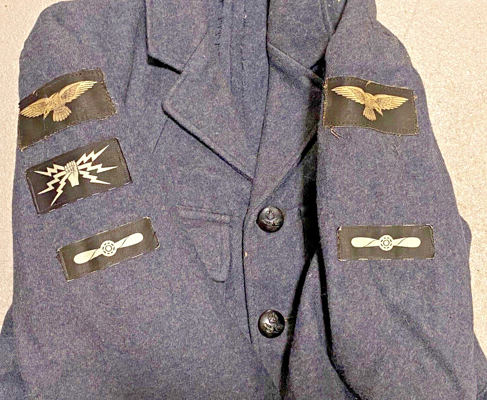 WW2 British Royal Air Force Leading Aircraftman Jacket, Wireless ...