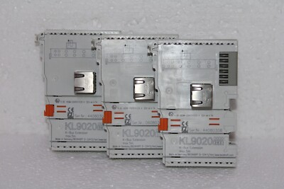 LOT of 3 pcs. BECKHOFF KL9020 Terminal Bus Extension, End Terminal | eBay