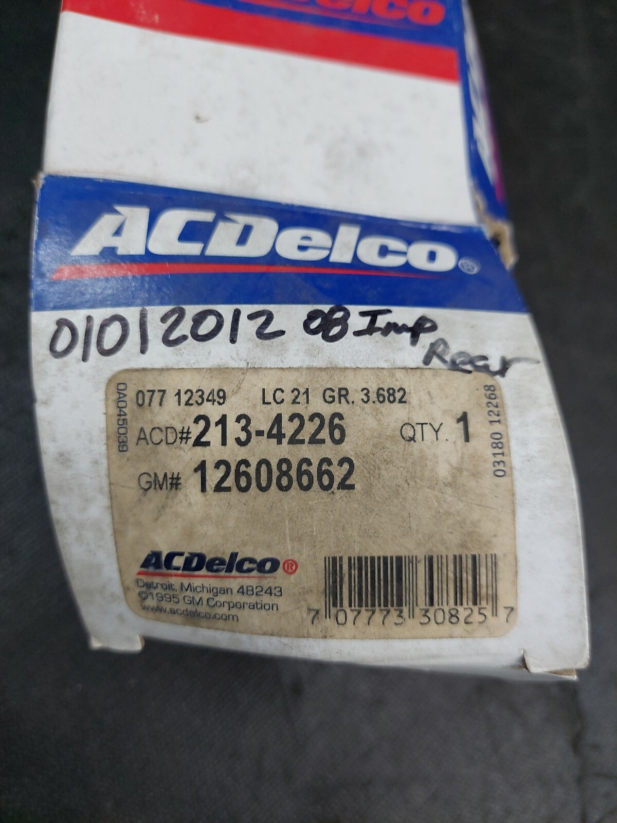 Ac Delco Oxygen Sensor 213-4226 | eBay