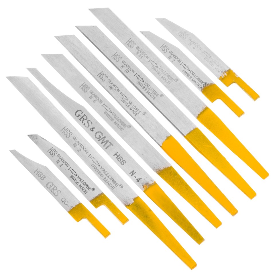 9pcs HSS Hand Machine Gravers Set Swiss Made Jewellery Engraver ...