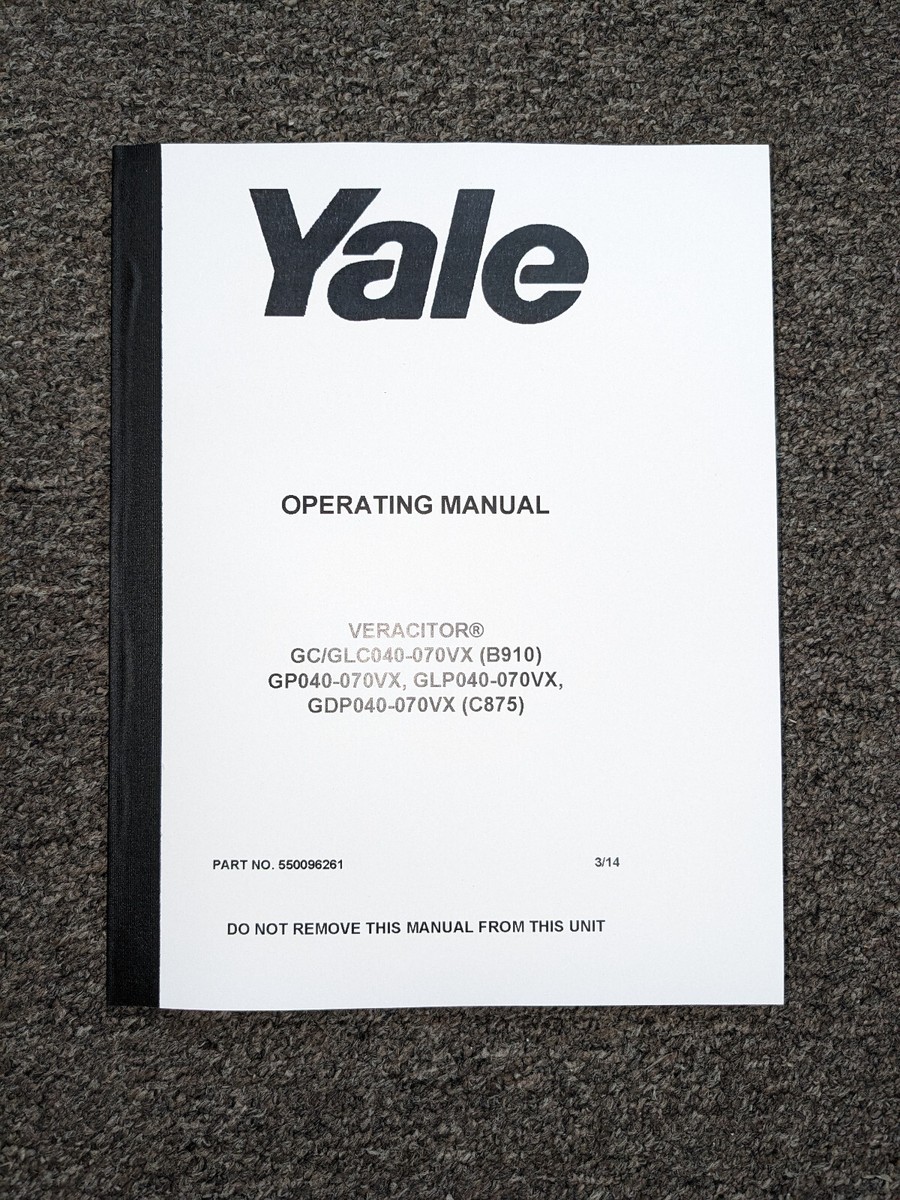 Yale Forklift Warning Lights Meaning Pdf - Infoupdate.org