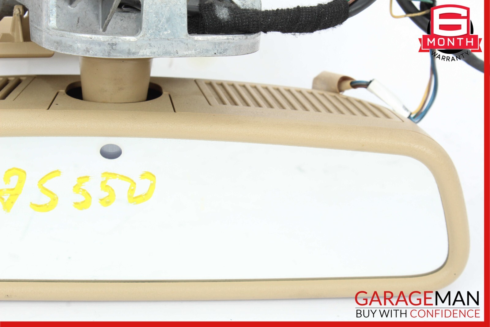 07-09 Mercedes W221 S550 S600 S63 AMG Interior Top Rear View Mirror ...