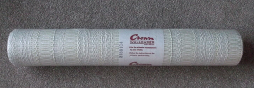 A Roll of Vintage Crown Anaglypta Wallpaper With Weave Pattern 81881C4 ...