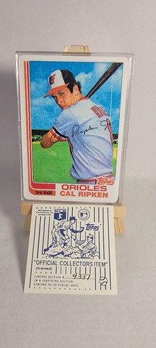 1982 Topps Traded #4337, #4339, #4340 Cal Ripken Jr Limited Edition ...