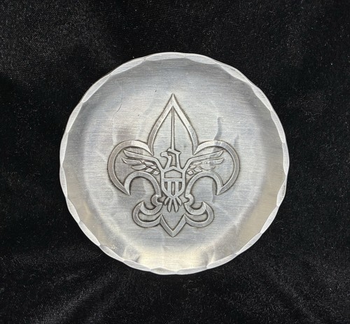 Boy Scouts Of America Handcrafted Pewter Trinket Dish | eBay