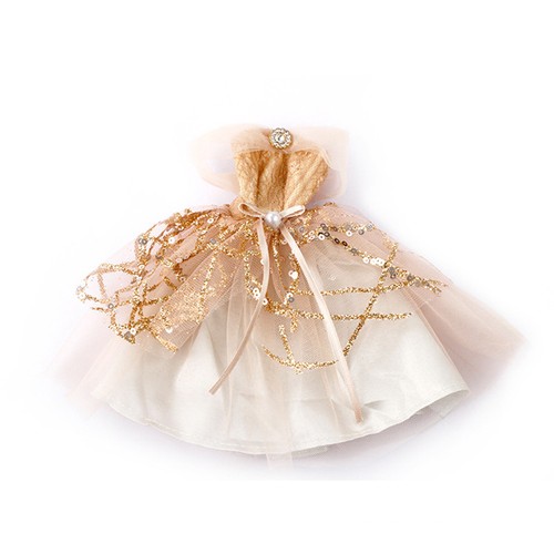 For 11.5" Doll Party Gown Clothes Golden Multi-style Princess Dress 1/6 ...