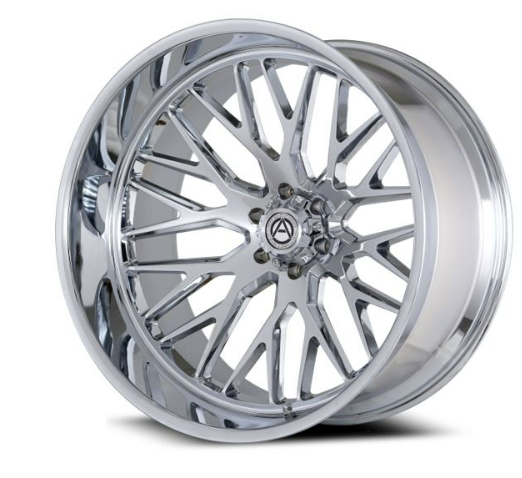 4x 26x12 Artem Offroad A206 Novus Wheels -44 Chrome 8x170 Ford F250 ...