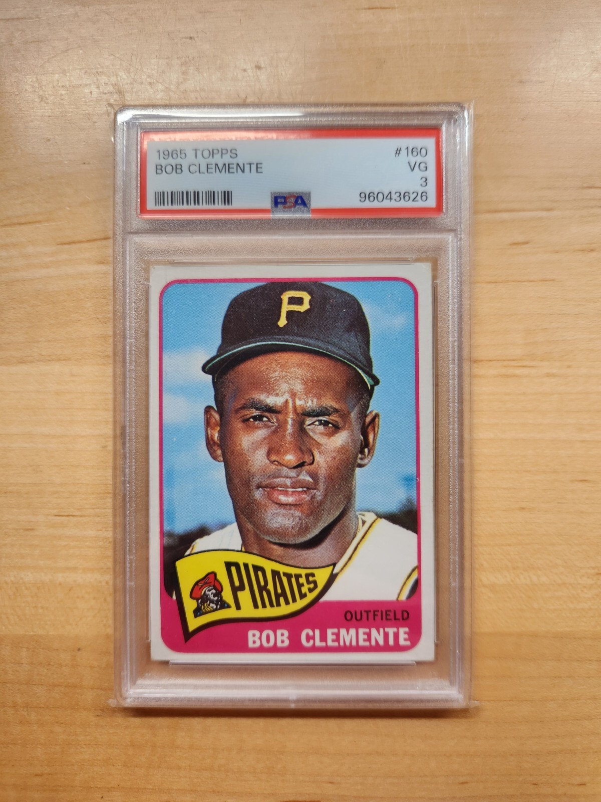 1965 Topps Bob Clemente PSA 3 #160 | eBay