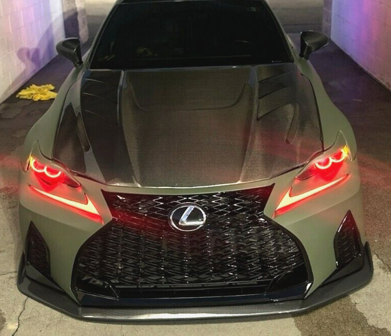For 2014-2016 Lexus IS IS250 IS200t IS350 to 21 F-Sport style front ...