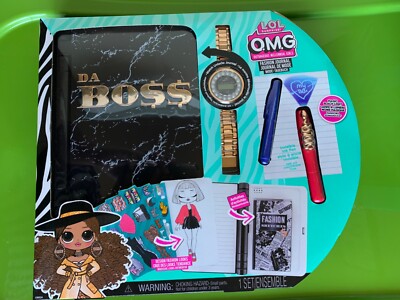 1 LOL Surprise Da Boss OMG Fashion Password Journal Watch Doll Activity ...