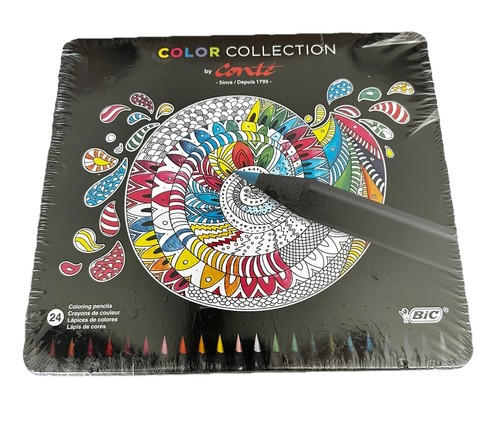 Neue BIC Color Collection von Conte Malstift, verschiedene Farben, 24 ...
