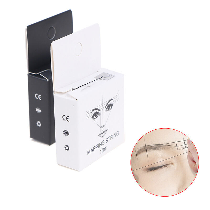 Pre Inked Mapping String Microblading Eyebrow Marker Thread Line Tool ...