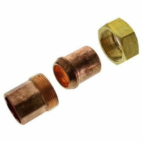3/4" inch Copper Solder Union Sweat CxC | eBay