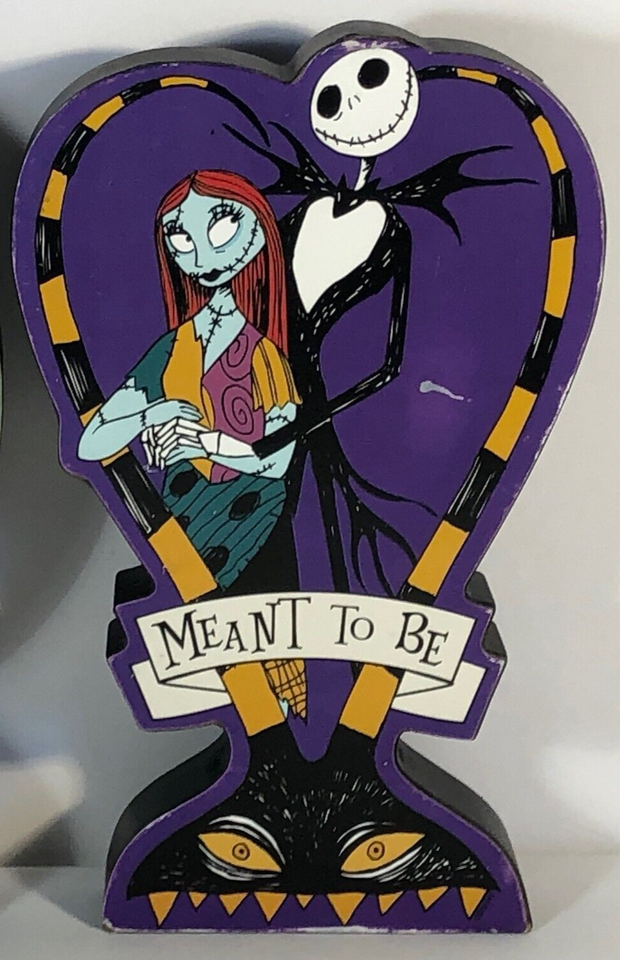 The Nightmare Before XMAS Pair of Wall Plaques- Oogie Boogie & Jack and ...