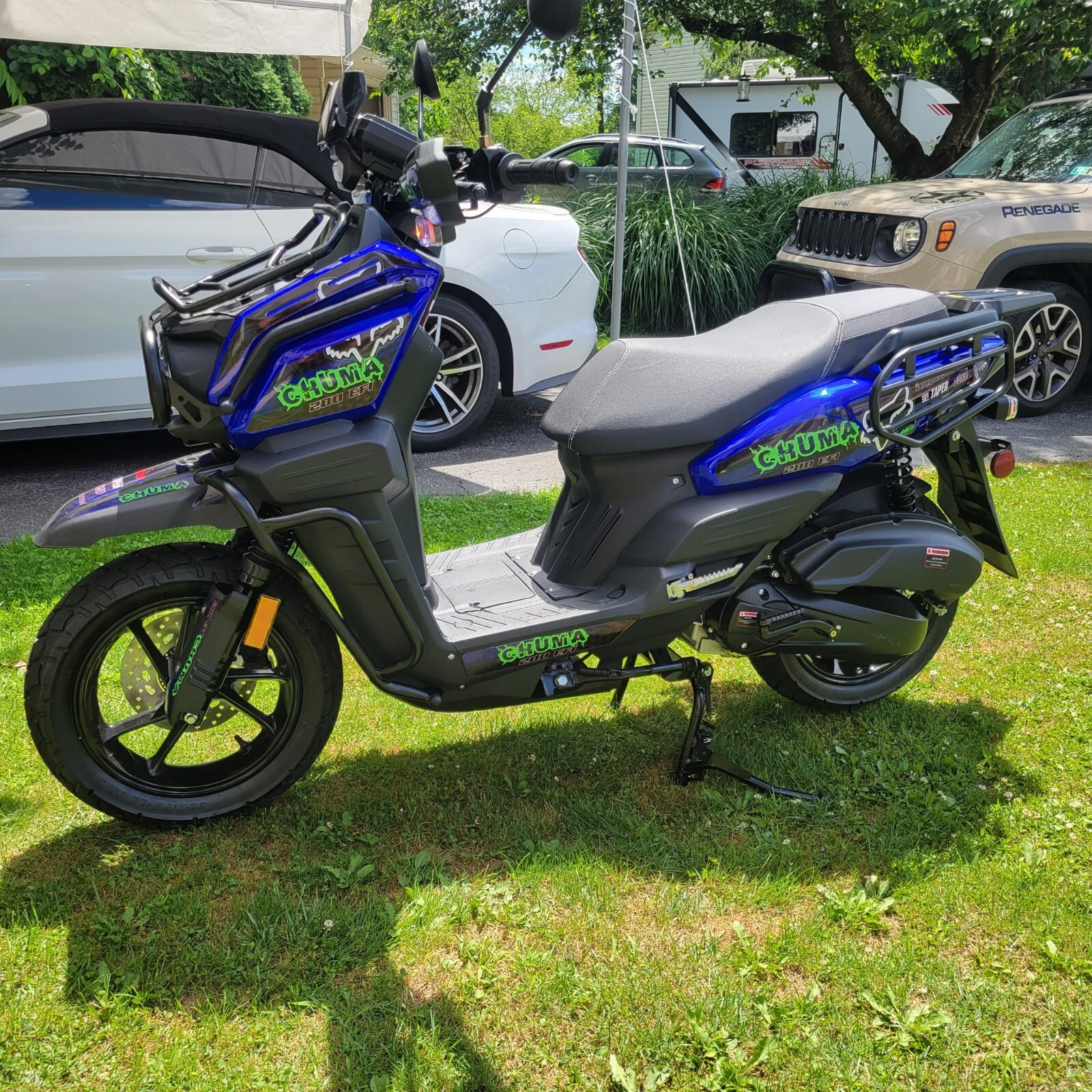 2022-2024 Yamaha Zuma Chuma Graphic Kit Decal/Sticker | Multicolor ...