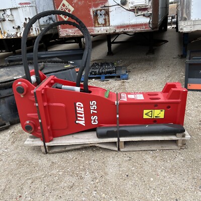 Allied CS755 excavator hammer hydraulic breaker | eBay