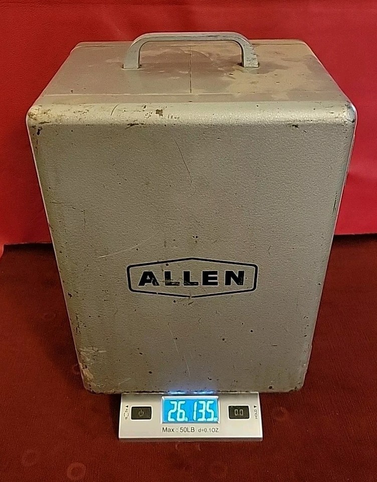 Vintage Allen Electric AC Delco Timing Light Gun W/ Gauges Carrying ...