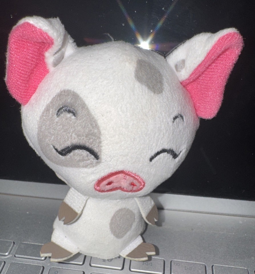 Disney Moana Tea Cup Pua Pig Mini Collectible Plush Stuffed Animal | eBay