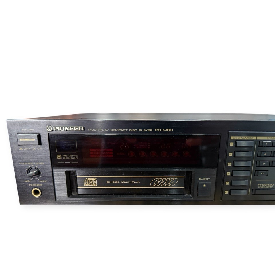 Pioneer PD-M60 Multi-Disc CD Player (Tested, No Remote) | eBay