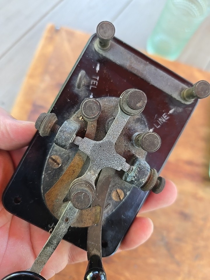 Vintage J-38 Military Telegraph Morse Code Key WWII Signal Corps ...