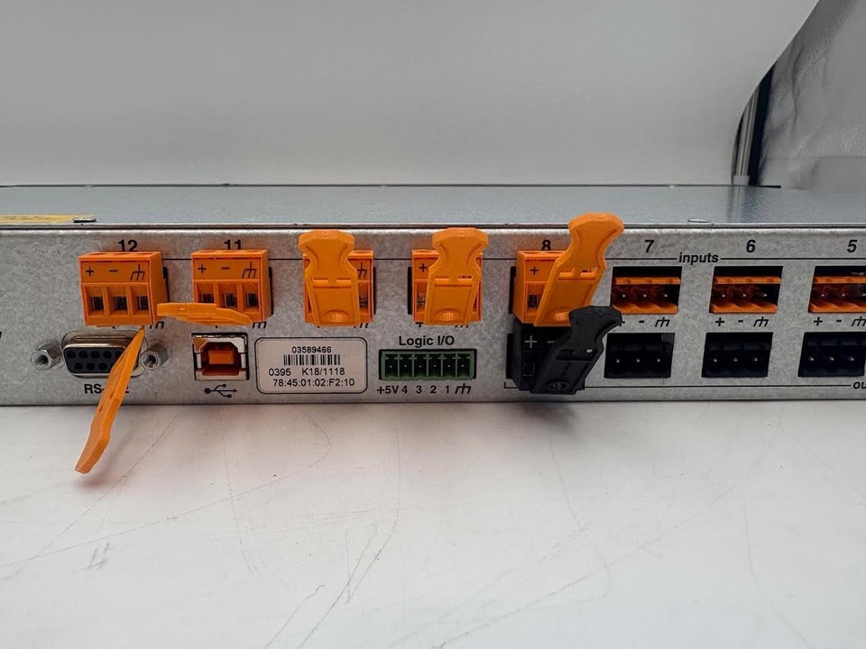 Biamp Systems Tesiraforte AVB CI Digital Audio Processor *Power Tested ...