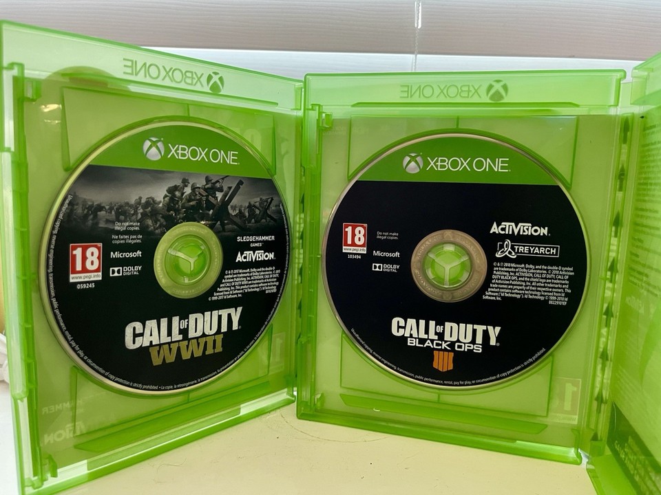 Call of Duty Bundle: WWII & Black Ops 4 (Xbox One) | eBay UK