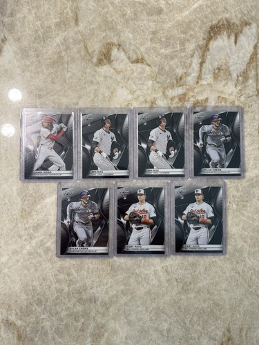 (7) 2025 Topps Chrome Black James Wood Ben Rice Dylan Crews Coby May RC ...