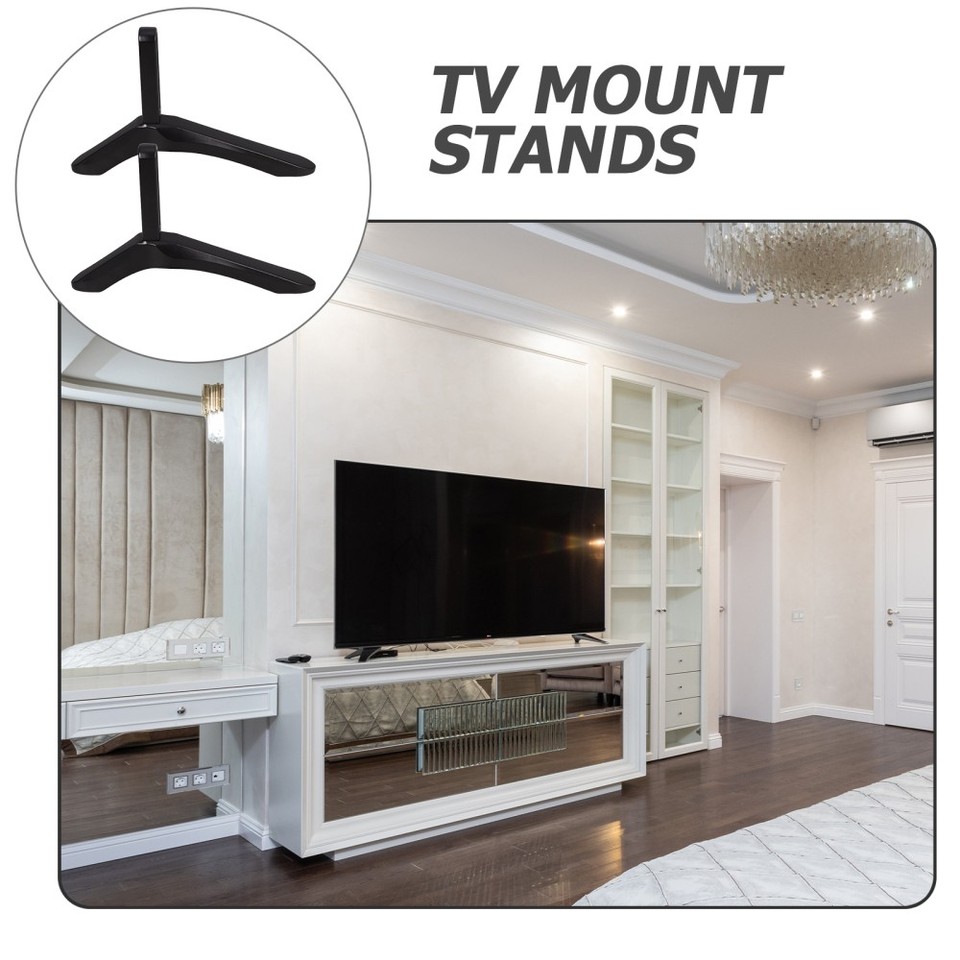 Universal Table Stand Mount Legs TV Base Pedestal Mount Bracket 32"-65 ...