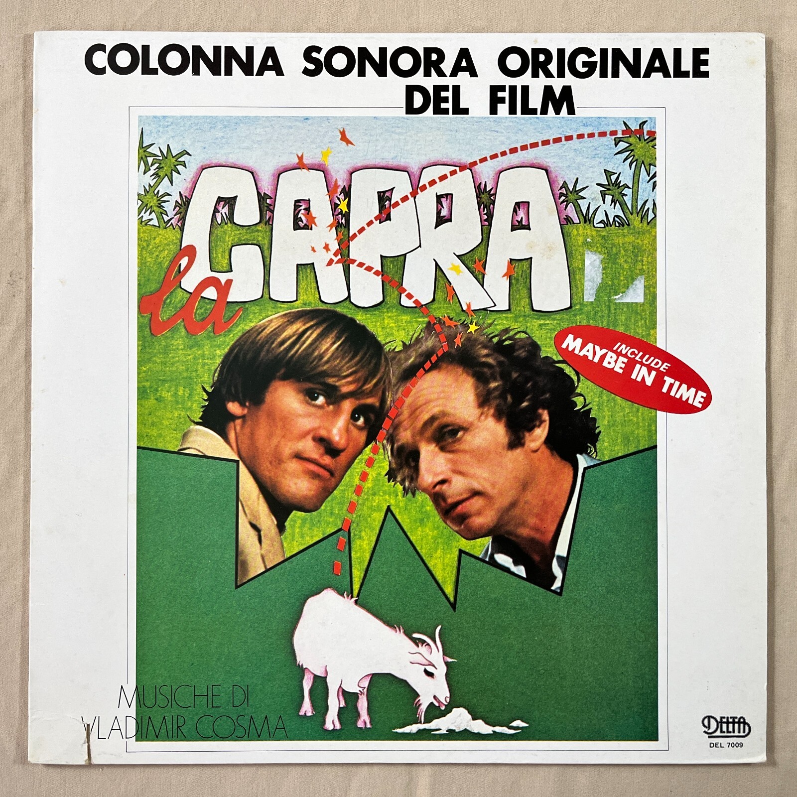 VLADIMIR COSMA La Capra (Soundtrack) 1982 Vinyl LP Delta DEL 7009 - VG+ | eBay