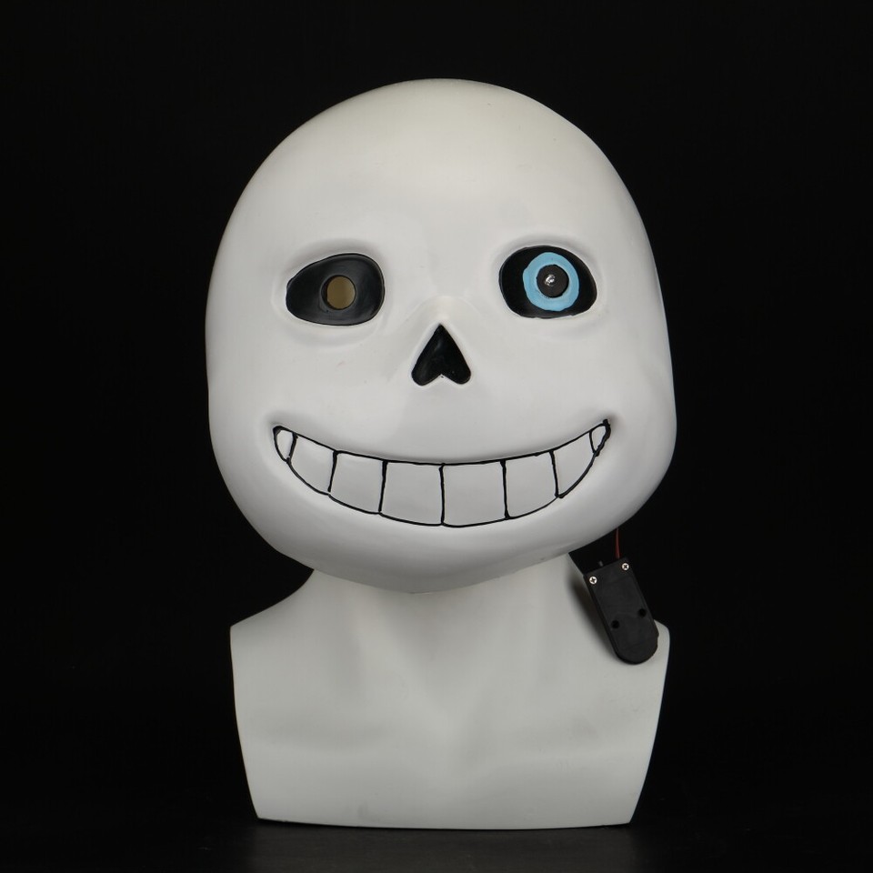 Cosplay Sans Masks Helmet Papyrus Skull Halloween Full Head Mask Props ...