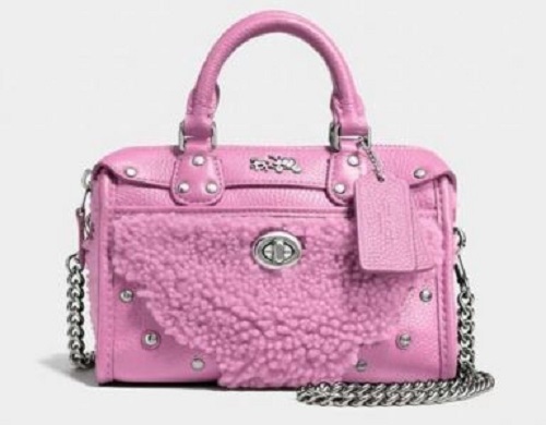 NWT Coach 36478 Rhyder Satchel 18 In Shearing | eBay