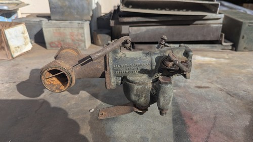 Antique vintage rare Indian chief motorcycle M6A linkert carburetor OEM ...