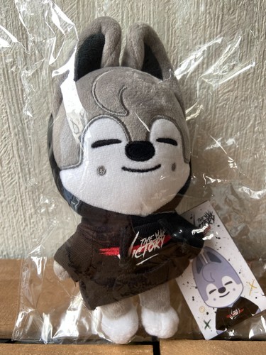 Skzoo Stray Kids Wolf Chan Bang Chan Stuffed Official Plush Doll Toy ...