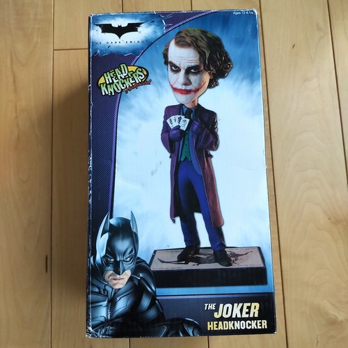 NECA Dark Knight Joker Bobblehead Head Knocker Batman Heath Ledger New ...