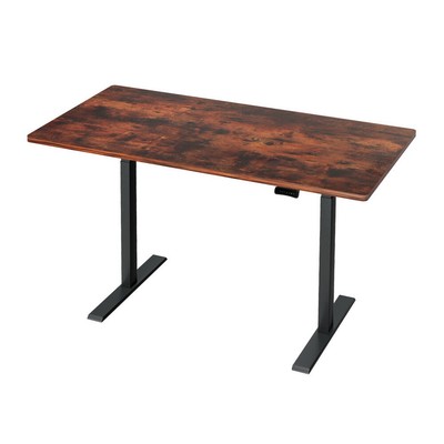 Motorised Height Adjustable Desk Frame Study Work Table With Dual ...