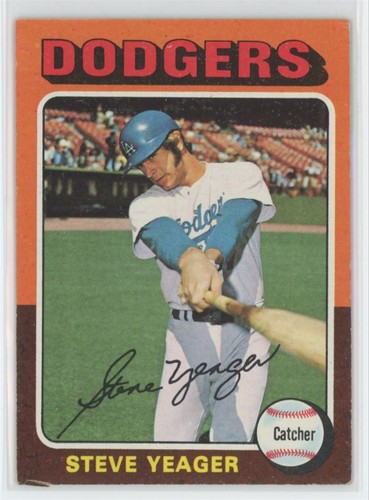 1975 Topps Steve Yeager #376 | eBay