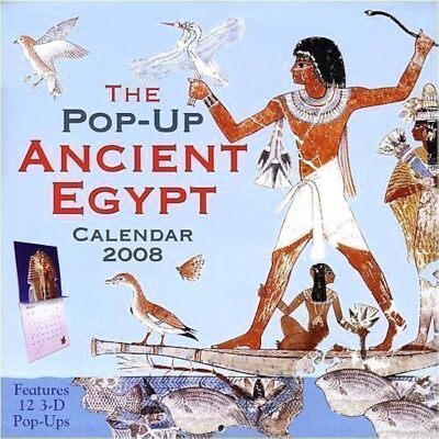 Ancient Egypt Pop-Up 2008 Wall Calendar [Calendar] Allcloud Ltd | eBay