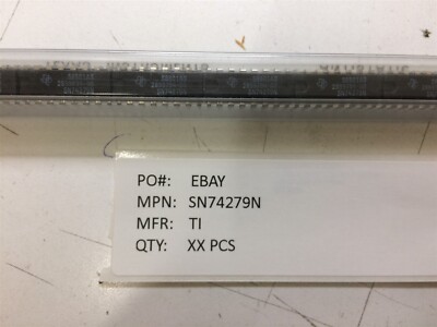 SN74279N TI 74279N IC Latch Transparent 4-CH 16-Pin PDIP 6 PIECES | eBay