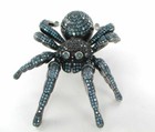 DIAMOND TARANTULA SPIDER PENDANT CUSTOM MADE DAMON DASH BLUE & BLACK ...