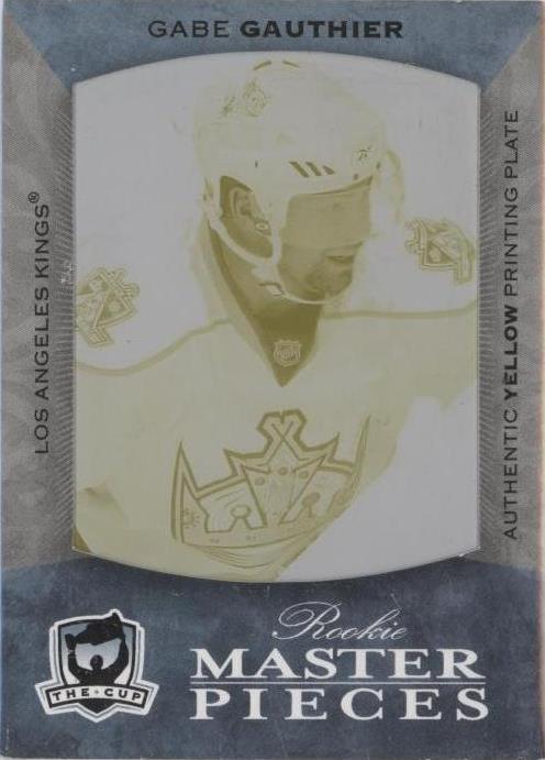 2007-08 SP Game Used Edition - Gabe Gauthier #Y-148 Rookie Masterpiece ...
