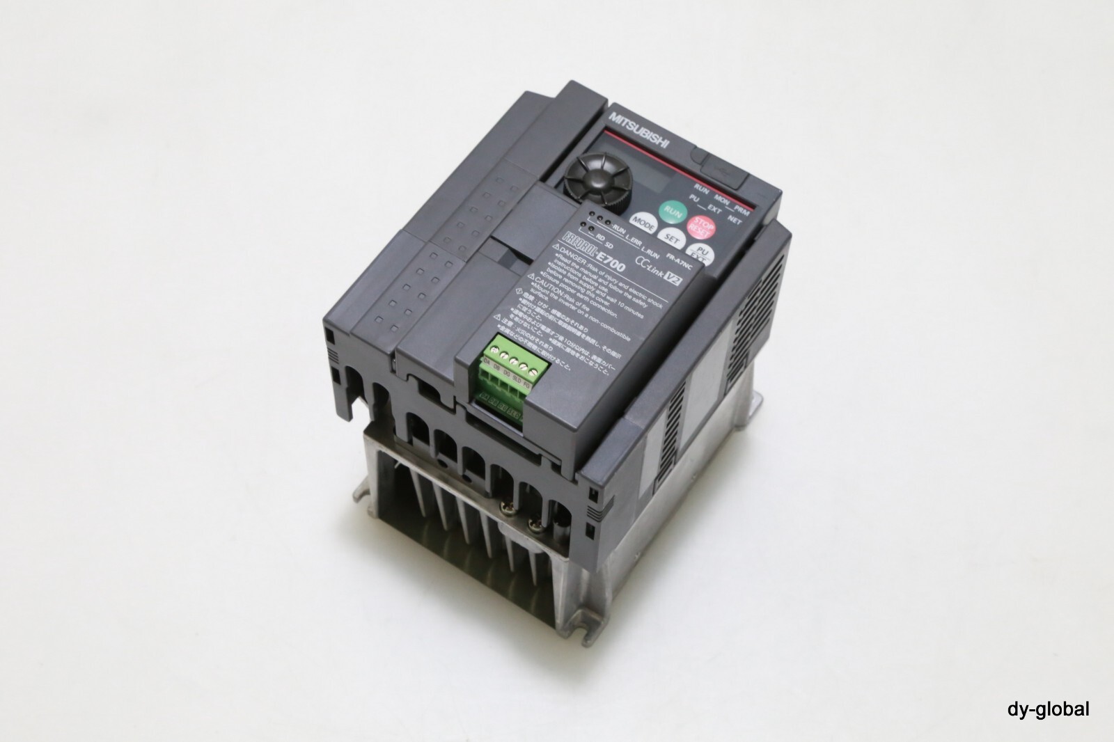 MITSUBISHI Used FREQROL-E700 CC-LINK V2 FR-E720-2.2K + FR-A7NC DRV-I ...