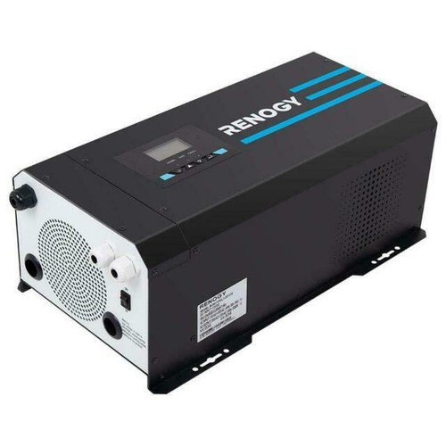 Renogy 2000W 12V DC to 120V AC Pure Sine Wave Inverter W/ LCD Display ...