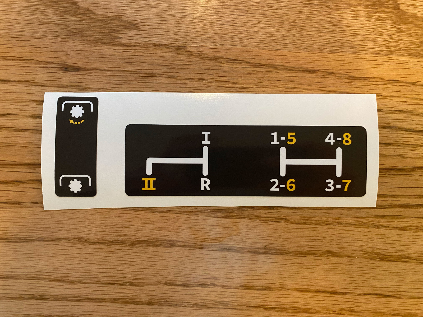 John Deere 2240 Gear Shift Pattern and PTO Lever Decals | eBay