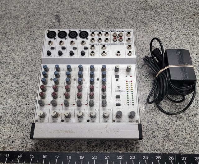 Behringer MX802A Eurorack 8 Channel Mixer for sale online | eBay