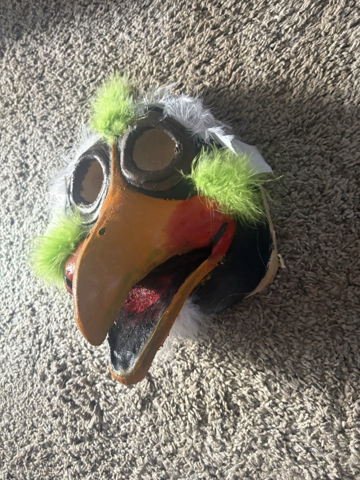 LOONEY BIRD ANIMATRONIC MASK REPLICA LATEX MASK CHUCK E CHEESE | eBay