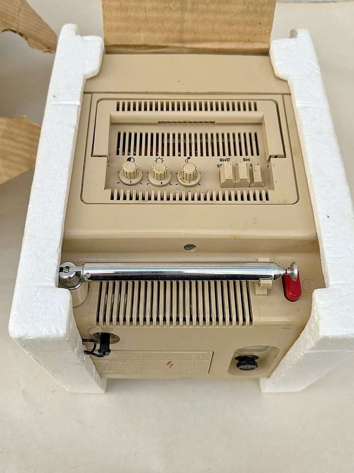 Vintage Soviet Portable Television TV ELEKTRONIKA 409 D 5'' New in BOX ...