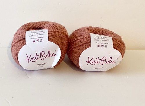 Knit Picks Palette 100% Peruvian Wool, 50 Grams, 231 Yards Peony 2 ...