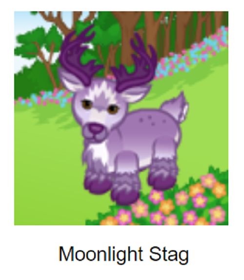 Webkinz Classic Moonlight Stag *Code Only* (~2021 limited promo pet ...
