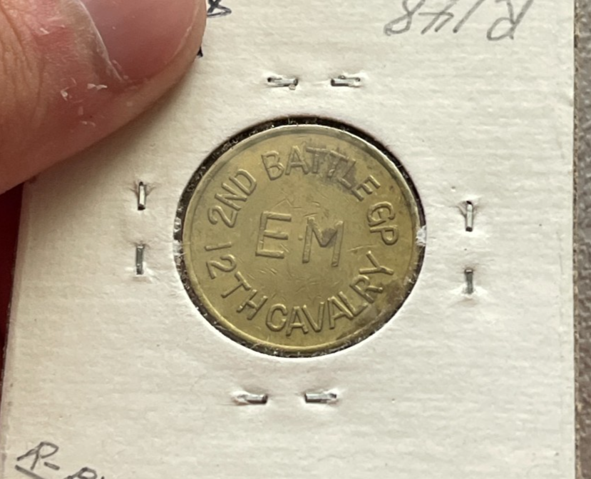 2nd Battle GP 12th Cavalry EM Korea Military Trade Token L2 | eBay