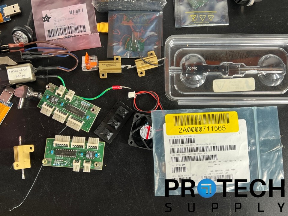 Lot of Misc Electronics Prototype Boards Adapters Wires | eBay